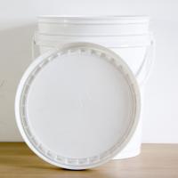 China Packaging Container 1-50L Capacity Customized Logo Plastic Round Bucket Pail for Food for sale