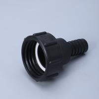 China ODM Round Head Plastic Valve Accessories IBC Fitting Coarse Thread Adapter Connector for sale