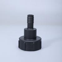 China ODM Round Head Plastic Valve Accessories IBC Fitting Coarse Thread Adapter Connector for sale
