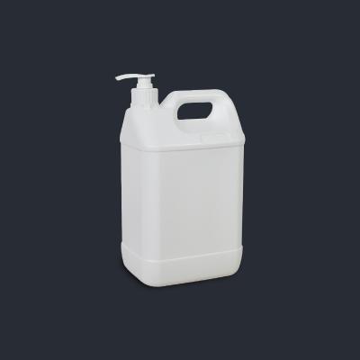 China 4L HDPE White Clear Jerry Can with Pump - 183×130×242mm Food-Grade Plastic Container for sale