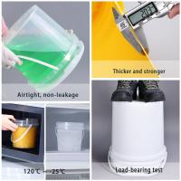 China Convenient Package 1L Empty Container Jar with Silk Screen and Heat Transfer Printing for sale