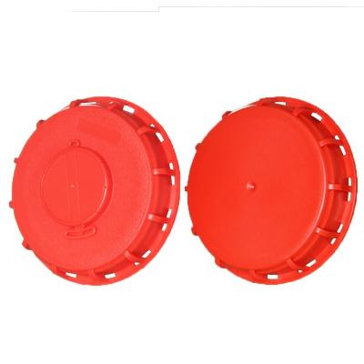 China HDPE Injection UMETASS IBC Water Tank Red 6 Inch Vented Plug Lid Closure for sale