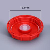 China HDPE Injection UMETASS IBC Water Tank Red 6 Inch Vented Plug Lid Closure for sale
