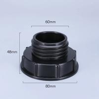 China Gray UMETASS 3INCH To 2 INCH IBC Valve Tank Fittings Adapter For Garden Irrigation Pipe Connector for sale