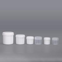 China HDPE PP Empty Cookie Plastic Jar container Canister Food Storage Wide Mouth 500ml for sale