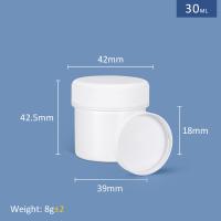 China Food Storage PP Plastic Spice Boxes Jars Containers With Lids 8oz for sale