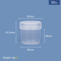 China Food Storage PP Plastic Spice Boxes Jars Containers With Lids 8oz for sale