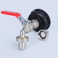 China Customized Support Adapter Faucet Wire IBC Tank Tap Replacement Connector Valve For Water Tank Hose Tap for sale