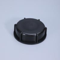 China BLACK 100MM 3 Inch Coarse Thread Cover With Leakproof Ring For IBC Water Tank Valve for sale
