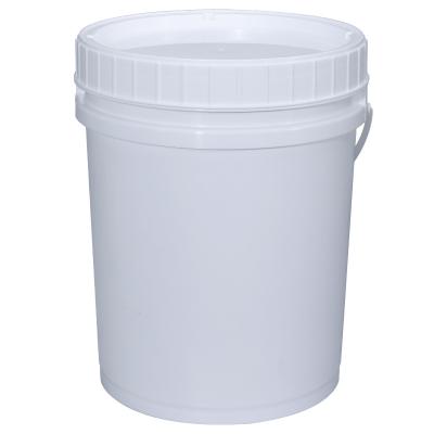 China Sample Supplied as the Photo Food Grade 5 Gallon 20L Plastic Bucket With Screw Lid for sale