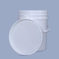 China Sample Supplied as the Photo Food Grade 5 Gallon 20L Plastic Bucket With Screw Lid for sale
