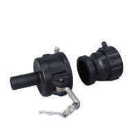 China 1Inch 1.5 2 Inch Plastic Camlock Quick Connector for IBC Tank Valve Fitting Adapter for sale
