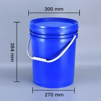 China 20L Plastic Container With Lid And Handle For Paint Oil Glue UMETASS Gallon Plastic Pail for sale
