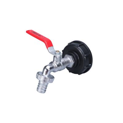 China Long-Lasting IBC Tank Tap Adaptor Cover Drain Discharge Nozzle Spout Pipe Tube Connect for sale