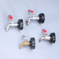 China Long-Lasting IBC Tank Tap Adaptor Cover Drain Discharge Nozzle Spout Pipe Tube Connect for sale
