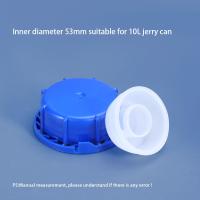 China 53mm Plastic Cap Blue Screw Cover Lid For 10L Jerry Can With Childproof Tamper Cap for sale