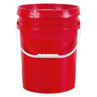 China 100% Material Used 20 Liter Empty Plastic Pails with Lid and Handle for sale