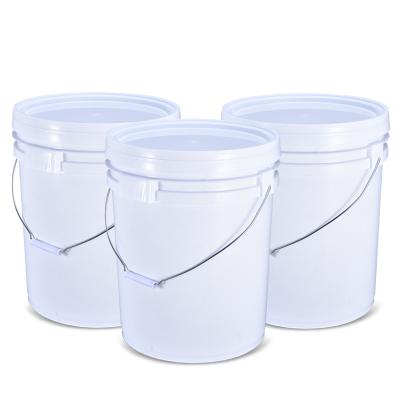 China Food Grade 8 Gallon Plastic Bucket Pail Drum With Lids with Heat Transfer Printing for sale