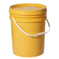 China Food Grade 8 Gallon Plastic Bucket Pail Drum With Lids with Heat Transfer Printing for sale