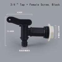 China IBC Tank Valve 3/4 Inch Thread Tap S60*6 Adapter with Flange Connection for sale