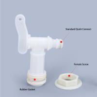 China IBC Tank Valve 3/4 Inch Thread Tap S60*6 Adapter with Flange Connection for sale