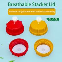 China Custom Order Accepted 38mm 53mm 60mm Black and White Screw Cap for Engine Oil Bottle for sale
