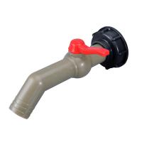 China Reducing Water Waste S60x6 Adapter Faucet for IBC Tank Tap Coarse Thread 1/2 3/4 1inch for sale