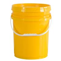 China Customrized Logo 5 Gallon Plastic Bucket Pail Barrel For Paint Industry Packing Container for sale