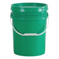 China Customrized Logo 5 Gallon Plastic Bucket Pail Barrel For Paint Industry Packing Container for sale