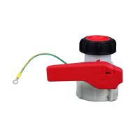 China Structure Butterfly Valve Media Water DN50 75MM Plastic HDPE Valve for IBC Water Tank for sale