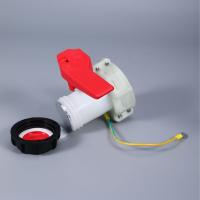 China Structure Butterfly Valve Media Water DN50 75MM Plastic HDPE Valve for IBC Water Tank for sale