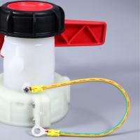 China Structure Butterfly Valve Media Water DN50 75MM Plastic HDPE Valve for IBC Water Tank for sale