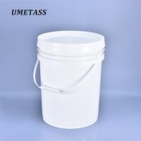China 100% Material Custom 5 Gallon Plastic Bucket for Paint Pail Chemical House Decoration for sale