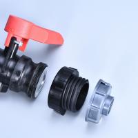 China 63mm S60 IBC Tank Accessories Valve Pipe Fitting Adapter Connector Link For Internal for sale