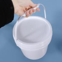 China Food Pickle Storage Pail 4L Plastic PP Bucket With Sealing Lid Heat Transfer Printing for sale