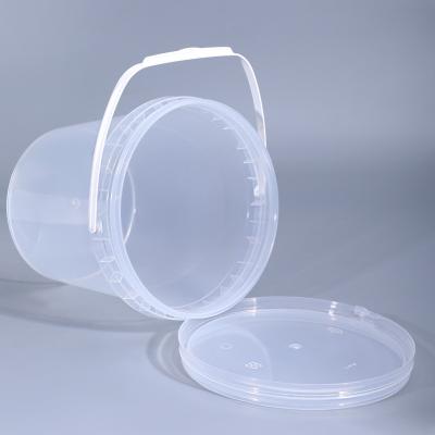 China Food Grade PP Plastic Bucket 1-35L Capacity with Handle for Detergent Storage and Industrial Use for sale