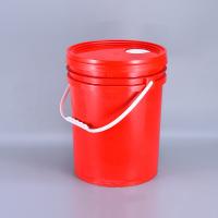 China 20L Plastic Bucket With Spout Cap For Industrial Raw Material Chemical Powders Storage for sale