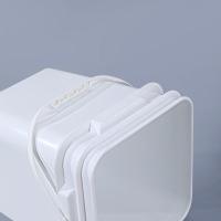 China 5L 10L 16L 25L Orange Square Plastic Bucket Food Grade PP Material for Supermarket Storage for sale