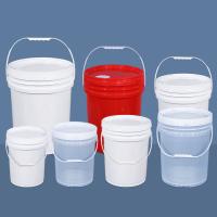 China Custom Logo 10L Plastic Bucket for Silk Screen Printing - Food Grade HDPE Container with 10 Liter Capacity for sale