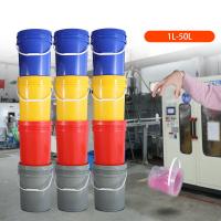 China Secure Seal Lids Round 20L HDPE Plastic Pail for Industrial Chemical Paint Containers for sale