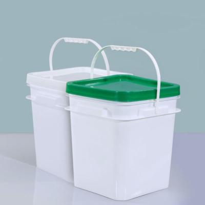 China Custom Color 20L Food Grade PP Plastic Paint Bucket - 5L to 25L Capacity Options for sale