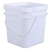 China Custom Color 20L Food Grade PP Plastic Paint Bucket - 5L to 25L Capacity Options for sale