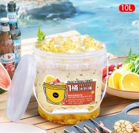 China High Pressure Resistance Clear Plastic Bucket for Food Packing Capacity 1L-10L Handle for sale