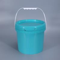 China 1L to 20L Capacity Food Grade Customize Color Plastic Bucket With Lid Sample Supplied for sale