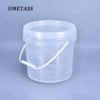 China 1L to 20L Capacity Food Grade Customize Color Plastic Bucket With Lid Sample Supplied for sale