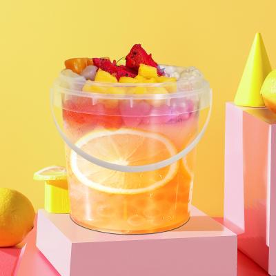 China ISO9001SGS Approved Clear Plastic Round PP Airtight Cookie Jars for Storage Solutions for sale