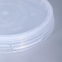 China Professional 5L Food Grade PP Storage Container with Lid and Plastic Handle for sale