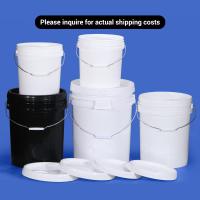 China Sample Supplied 20 Liter BPA-Free Recyclable Paint Pail with Iron Handle and Lid for sale