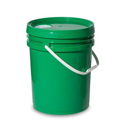 China Personalized Logo Printing PP 20l Plastic Oil Bucket for Grade Food Grade Container for sale