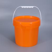China Household Kitchen Pet Food Storage Bucket 5L Capacity with Pull-Ring Cap PP Plastic for sale